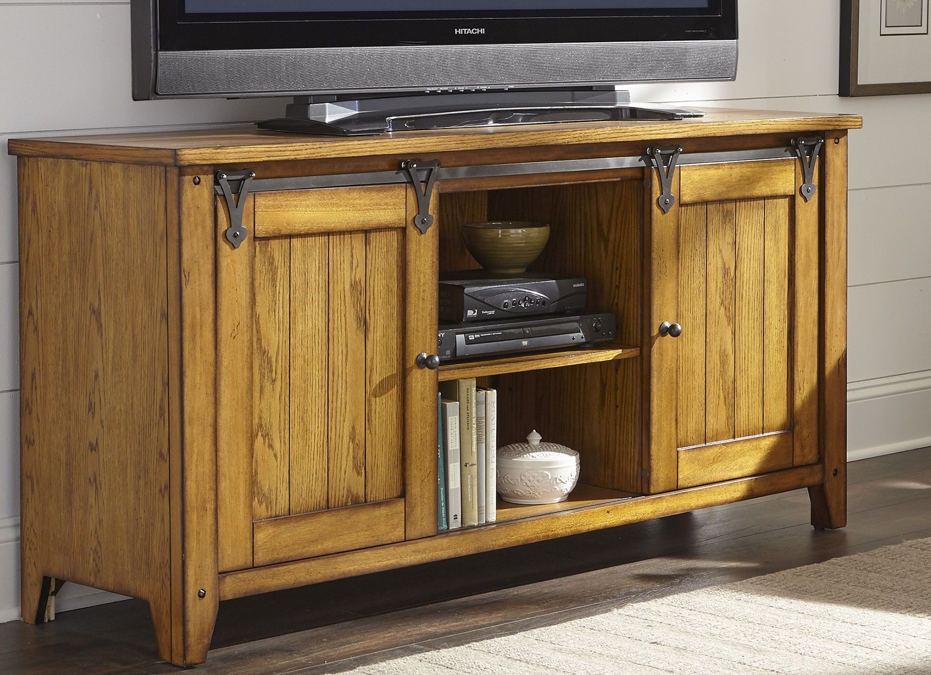 Lake House TV Console from Liberty (110-TV60) | Coleman Furniture