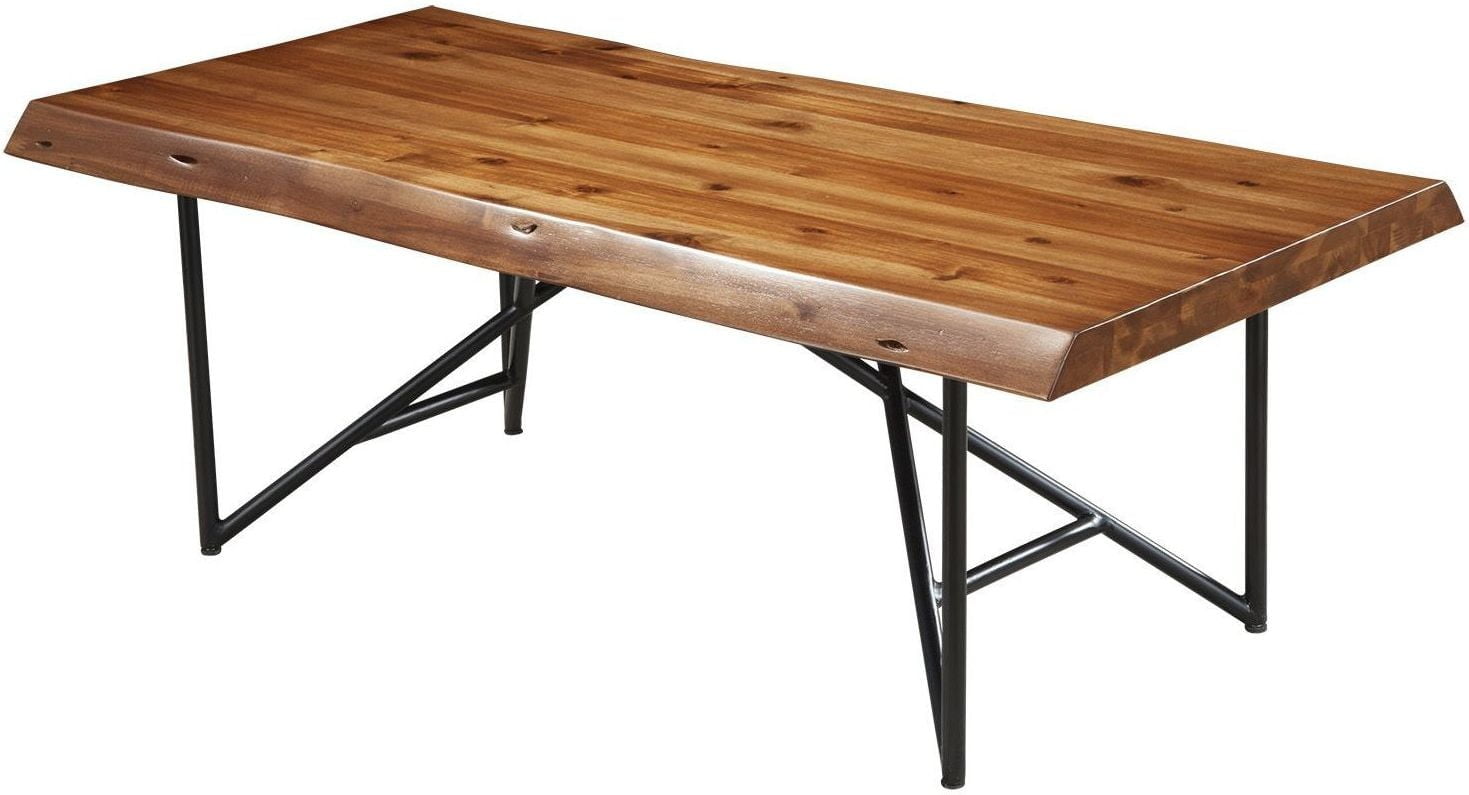 Live Edge Walnut Cocktail Table from Alpine | Coleman Furniture