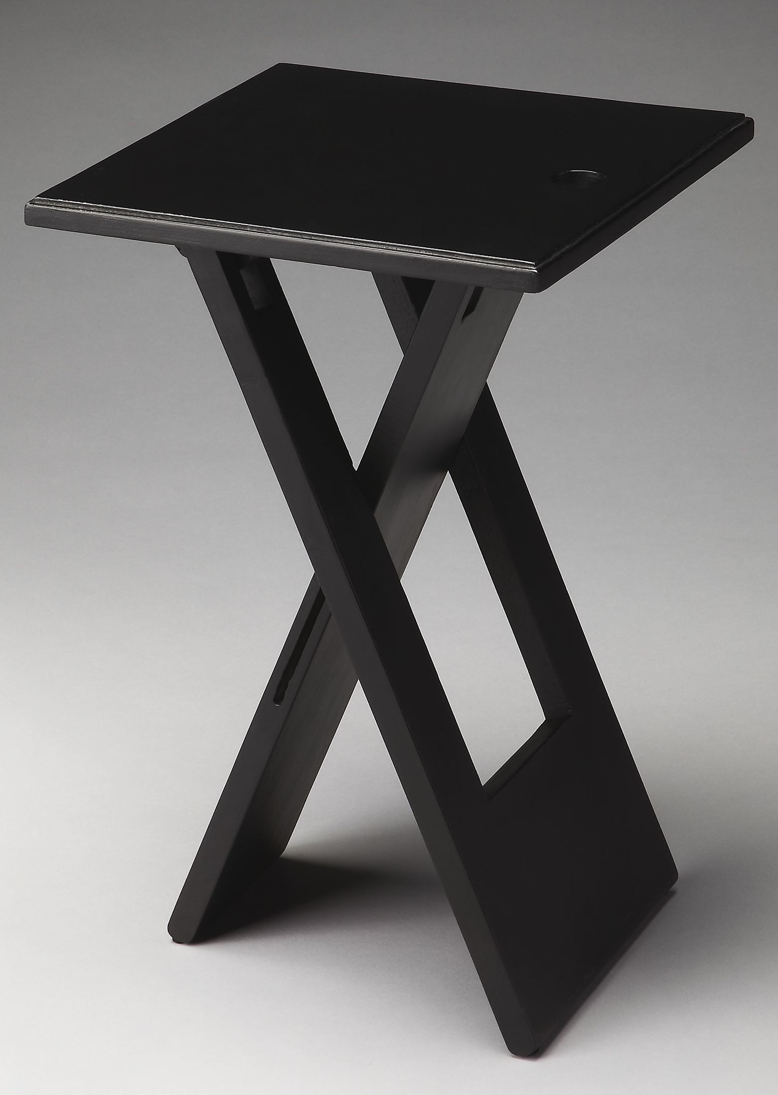 Hammond Loft Black Folding Table from Butler (2259295) | Coleman Furniture