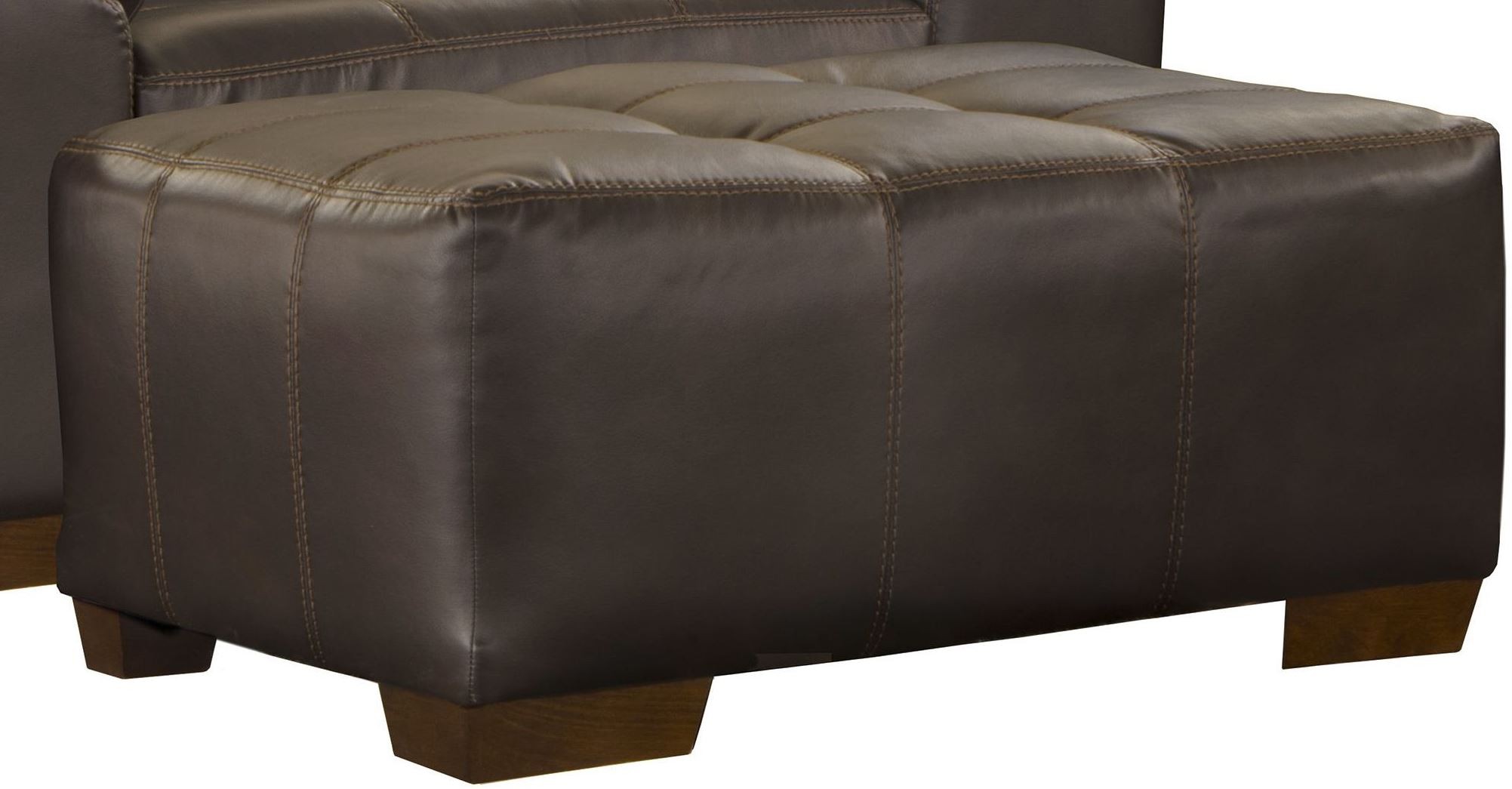 Hudson Chocolate Ottoman from Jackson | Coleman Furniture