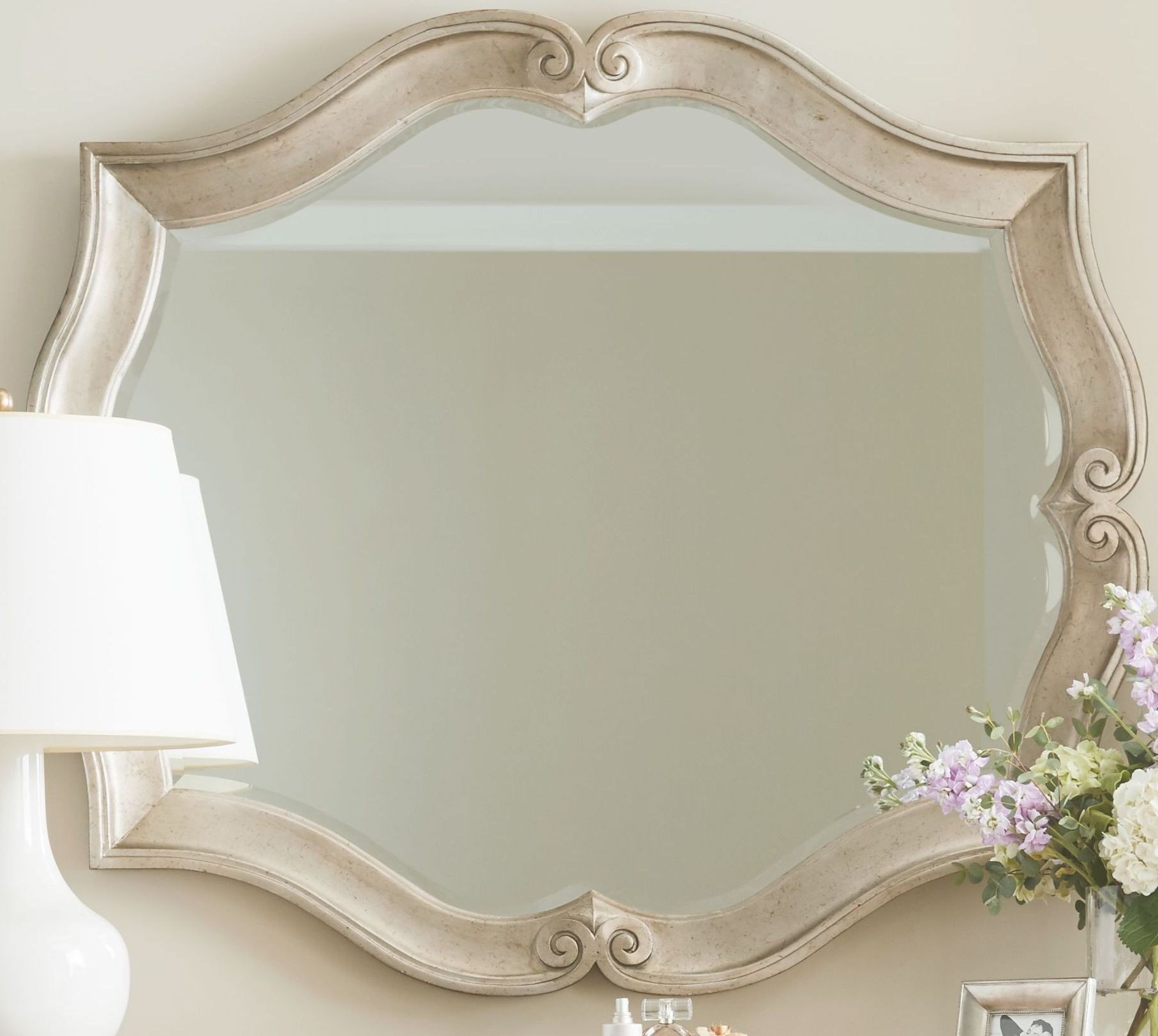 Juniper Dell 17th Century White Scalloped Mirror from Stanley | Coleman ...