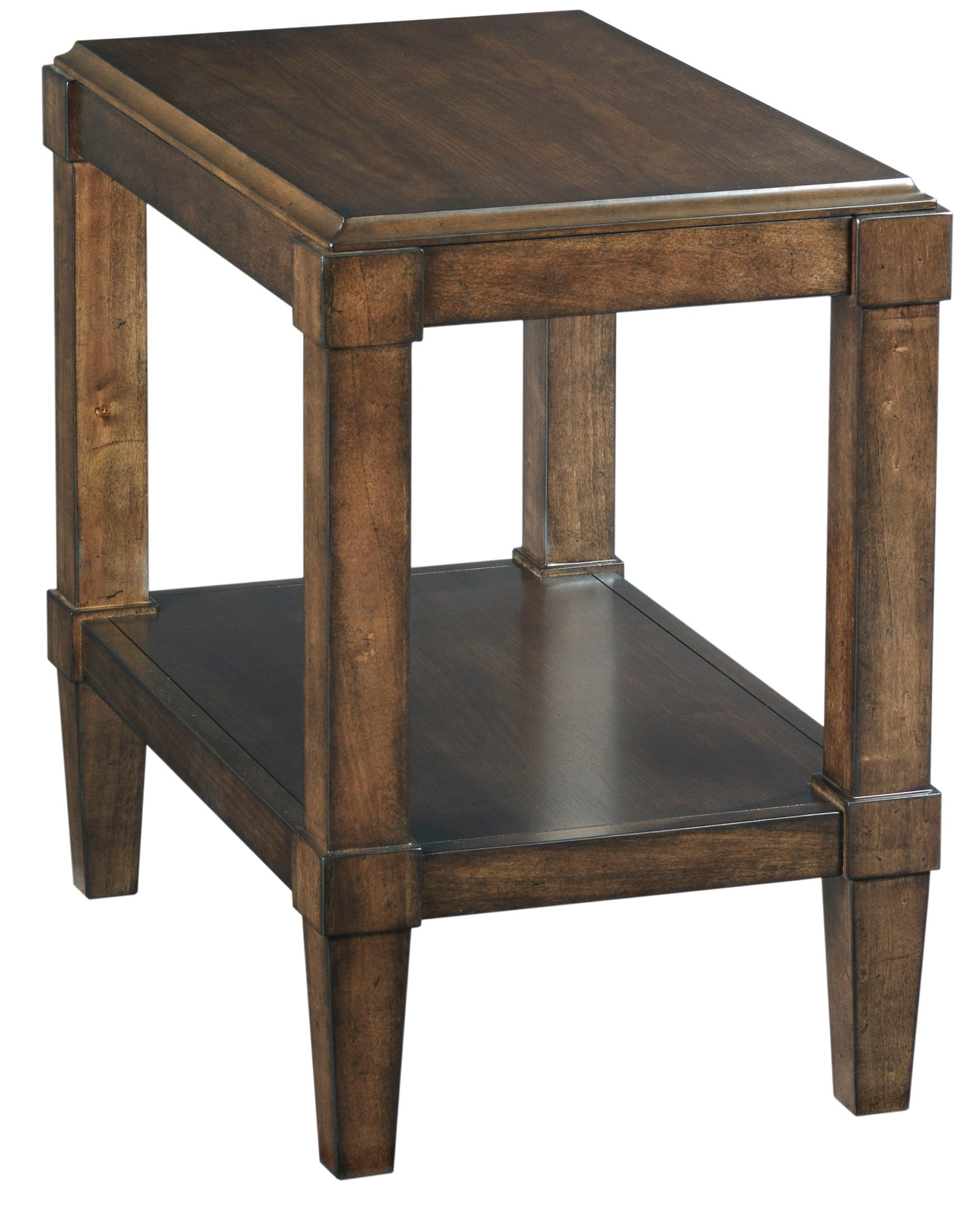 Halsey Brown Rectangular Drawer End Table from Hammary | Coleman Furniture