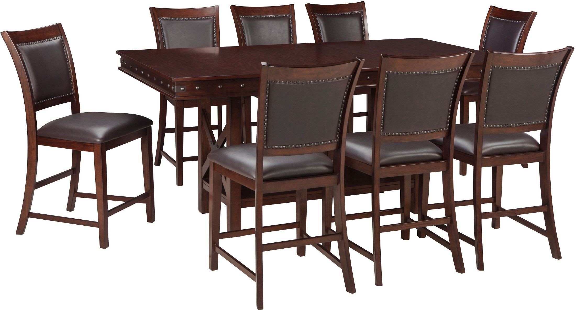Collenburg Brown Extendable Counter Height Dining Room Set from Ashley ...
