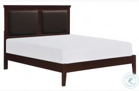 Seabright Cherry Panel Bedroom Set from Homelegance | Coleman Furniture