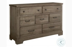 Cool Rustic Stone Grey Mansion Bedroom Set from Vaughan Bassett ...