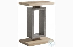 Verite Natural And Antiqued Gun Metal Verite Rectangular Occasional Table Set from Artistica ...
