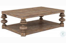 Architrave Rustic Almond Rectangular Occasional Table Set from ART ...
