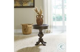 Paradise Valley Saddle Brown Rectangular Occasional Table Set from ...