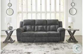 Frohn Graphite Reclining Living Room Set from Ashley Furniture ...