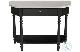 Danielle Washed Black And White Marble Occasional Table Set from Butler ...