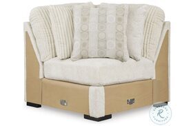 Chessington Ivory Sectional from Ashley Furniture | Coleman Furniture