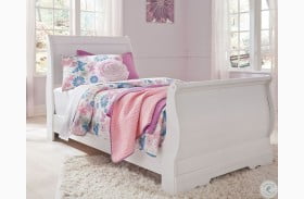 Anarasia White Youth Sleigh Bedroom Set from Ashley | Coleman Furniture
