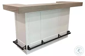 Americana Modern Cotton 78" Quartz Insert Bar Set from Parker House ...
