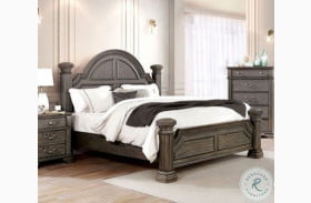 Pamphilos Gray Poster Bedroom Set from Furniture of America | Coleman Furniture