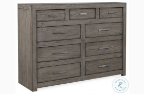 Modern Loft Greystone Storage Panel Bedroom Set from Aspen Home ...