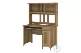Salinas Reclaimed Pine Small Computer Home Office Set with Hutch from ...