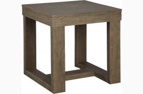 Cariton Gray Rectangular Cocktail Table from Ashley | Coleman Furniture