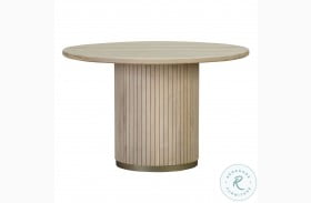Chelsea Natural Ash Wood Round Dining Room Set from TOV | Coleman Furniture