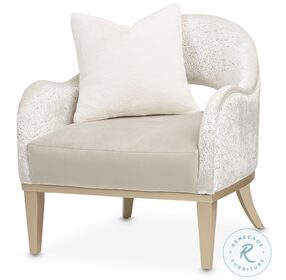 Yvette Medium Champagne Sofa From Aico | Coleman Furniture