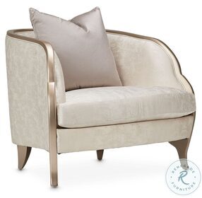 Malibu Crest Cloud White Loveseat From Aico | Coleman Furniture