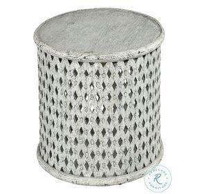 Samir Aged Alabaster Round Cocktail Table from Steve Silver | Coleman ...