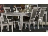 Bevelle Silver Extendable Dining Table from Homelegance | Coleman Furniture
