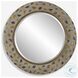 Copper Terrazzo Concrete Round Mirror From Uttermost | Coleman Furniture