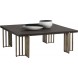 Mixt Alto Antique Brass Coffee Table from Sunpan | Coleman Furniture