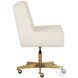 Mirian Zenith Alabaster Office Chair From Sunpan | Coleman Furniture