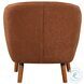 Cutler Rust Accent Chair From Homelegance | Coleman Furniture