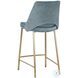 Radella Bergen French Blue Counter Height Stool From Sunpan | Coleman ...