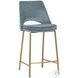 Radella Bergen French Blue Counter Height Stool From Sunpan | Coleman ...