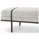 Harris Knoll Domino Accent Bench from Four Hands | Coleman Furniture