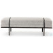 Harris Knoll Domino Accent Bench from Four Hands | Coleman Furniture