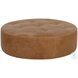 Nilda Camel Leather Ottoman From Sunpan | Coleman Furniture