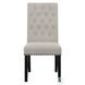 115182 Sand and Rustic Espresso Side Chair Set of 2 From Coaster ...
