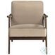 Landers Light Brown Accent Chair From Homelegance | Coleman Furniture
