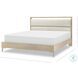 Biscayne Malabar And Cream Channel King Upholstered Panel Bed From ...