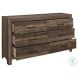 Corbin Rustic Brown Dresser from Homelegance | Coleman Furniture