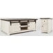 Madison County Vintage White Barn Door Occasional Table Set from Jofran ...