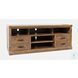Telluride Naturally Distressed Entertainment Wall With 70" TV Stand ...