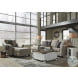 Wystfield White and Brown Occasional Table Set with Storage ...