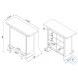 182632 High Gloss White And Chrome Bar Unit From Coaster | Coleman ...