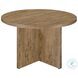 Jamestown Mango Round Dining Table From Coaster Furniture | Coleman ...