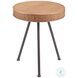 Stuart Natural Side Table From Zuo | Coleman Furniture