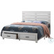 Marion Coastal White Platform Storage Bedroom Set from Coaster ...
