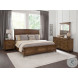 Oakdale Honey Oak Panel Bedroom Set from American Woodcrafters ...