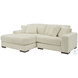 Lindyn Ivory 2 Piece Sectional With LAF Chaise Bundle From Ashley ...