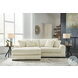 Lindyn Ivory 2 Piece Sectional With LAF Chaise Bundle From Ashley ...