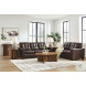 Santorine Dark Brown Sofa From Ashley Furniture | Coleman Furniture